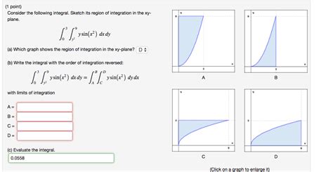 Solved Consider The Following Integral Sketch Its Region Of Chegg