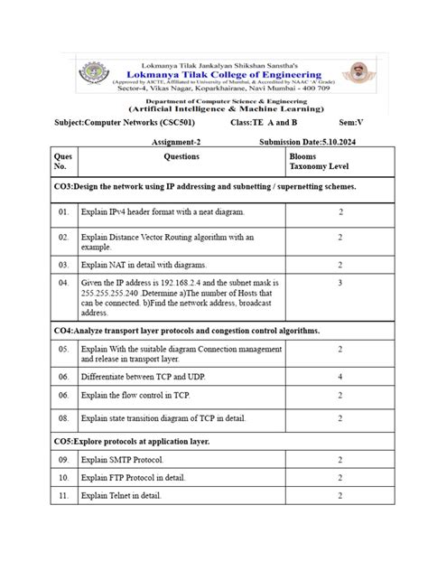 Assignment 2 Cn 2024 2025 Pdf