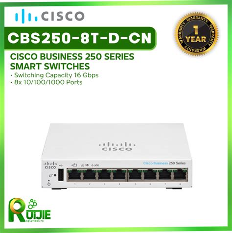 Cisco Business 250 Smart Switch Cisco Cbs250 8t D Na 8 Port Ge Gigabit Managed Switch Price