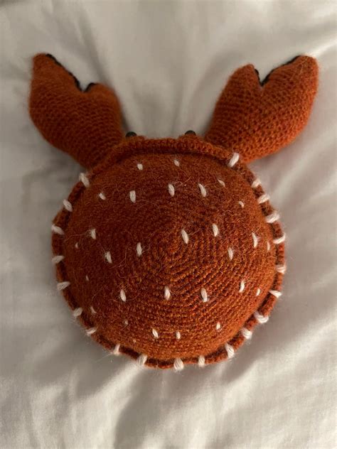 Crochet Pattern Pdf Herbie The Crab Etsy