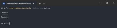 How To Use Start ADSyncSyncCycle LazyAdmin