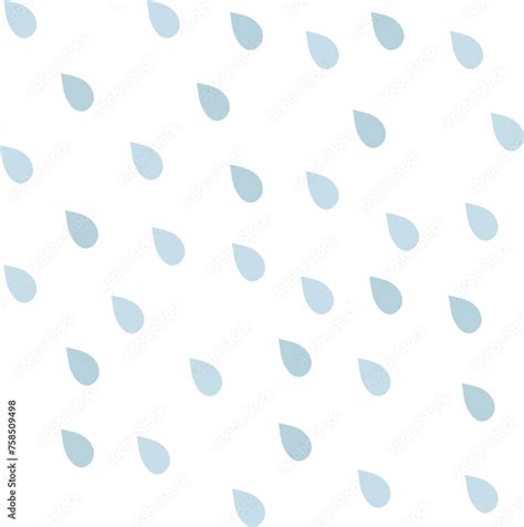 빗방울 빗물 물방울 무늬 패턴 Stock Vector Adobe Stock