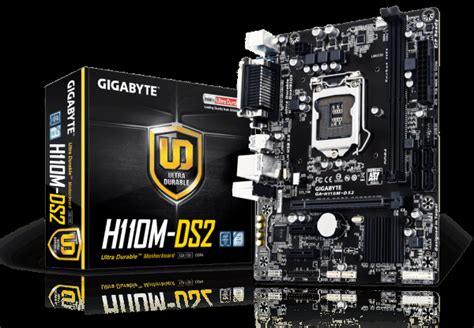 Gigabyte H110m Ds2 6th And 7th Gen Motherboard 3y Warranty