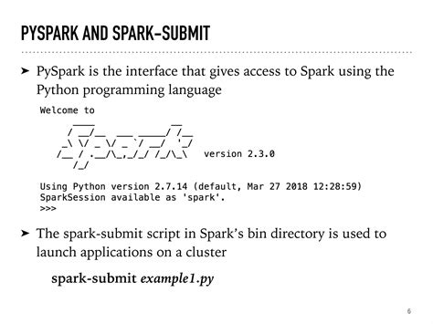 Introduction To Spark With Python PDF Databases Computer Software And Applications