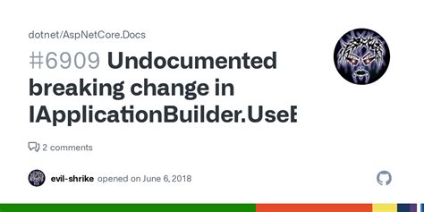 Undocumented Breaking Change In Iapplicationbuilder Useexceptionhandler