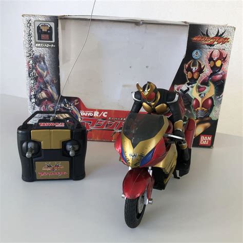 仮面ライダーアギト マシントルネイダー ラジコン バイク 箱付き フィギュア メルカリ