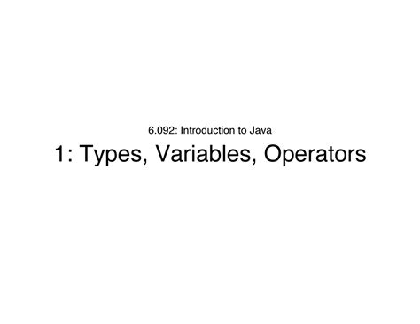 Javanotes 3 Lecture Notes 3 Loops Arrays Variables 6