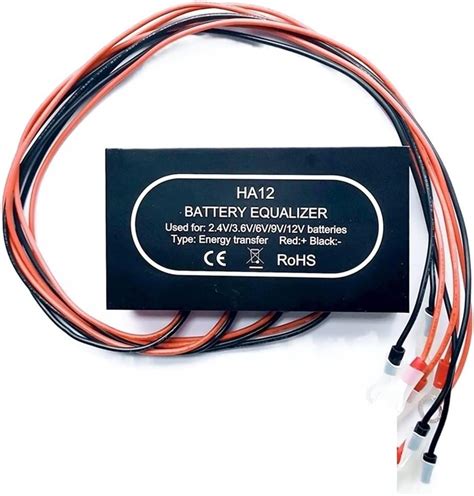 Équilibreur de batterie Égaliseur de l équilibreur de batterie HA Peut afficher la tension via