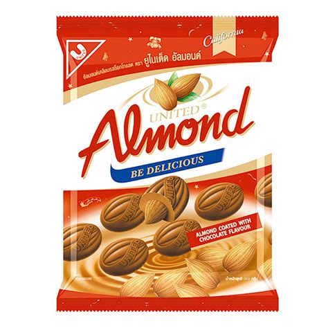 Almond ช็อกโกแลตสอดไส้อัลมอนด์ 50 เม็ด Shopee Thailand