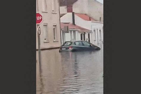 Des fortes pluies ont provoqué des inondations à Beauvoir sur Mer 80