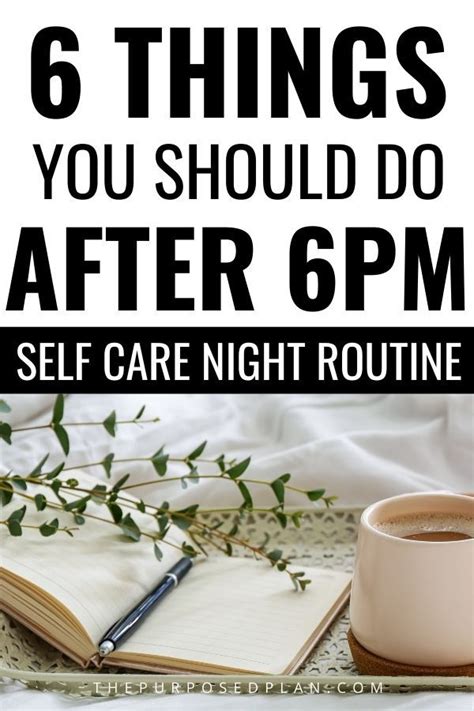 5 Things To Do For A Self Care Night Routine Artofit