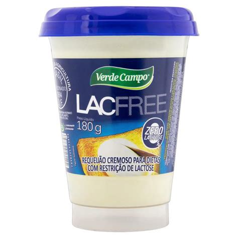 Requeijão Cremoso Zero Lactose Verde Campo Lacfree Copo 180g Korin