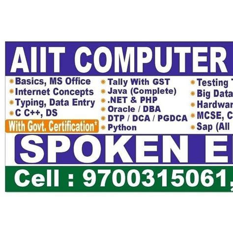Aiit Computer Education Aiitcomputereducation • Threads Say More