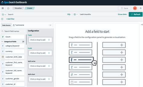 Building Data Visualizations OpenSearch Documentation