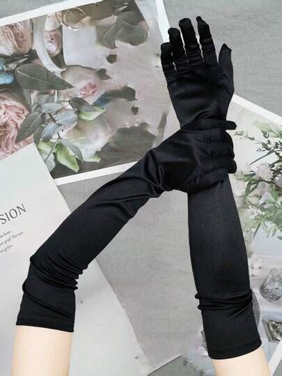 Search Black Silk Gloves Shein Usa