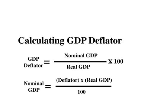 Real Gdp Formula
