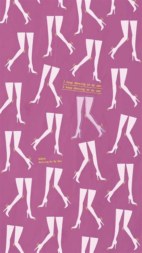 Robyn Dancing On My Own Poster Singlefreeloads