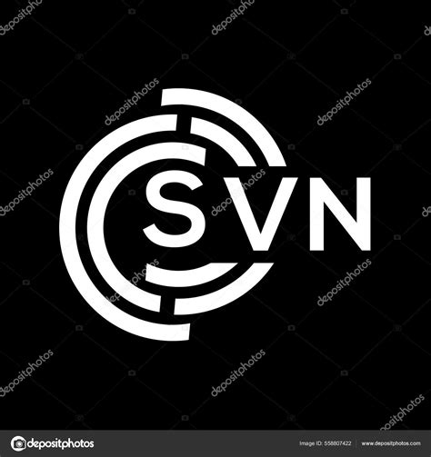 Svn Letter Logo Design Svn Monogram Initials Letter Logo Concept Stock Vector Image By
