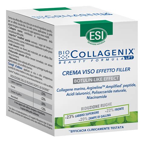 Biocollagenix Crema Viso Effetto Filler Esi Srl Esi Srl