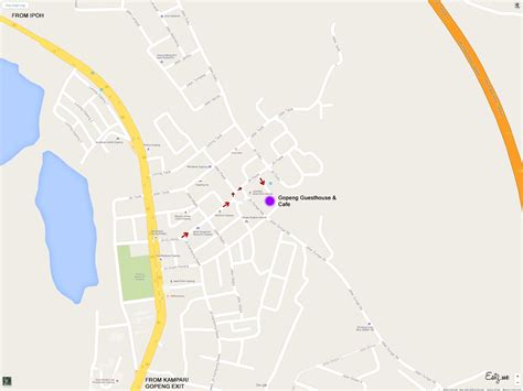 Fadzioriq S Media Gallery Gopeng Guesthouse And Cafe Location Map