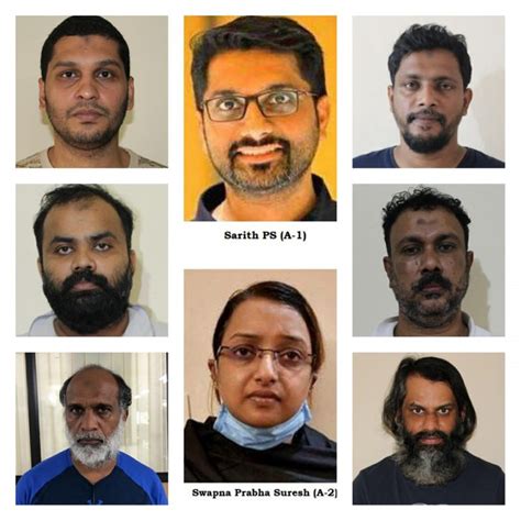Kerala Gold Smuggling Casenia Files Chargesheet Against 20 Accused
