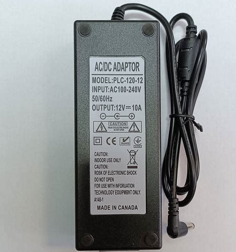 Блок питания для камер видеонаблюдения 12 вольт 10 Ампер 120W OEM PLC ...