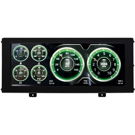 Digital Dashboard Three Pedals