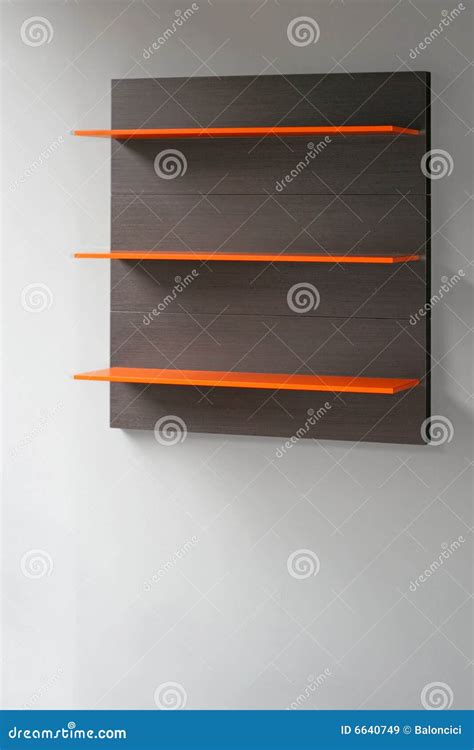 Orange Shelf Stock Image Image Of Shelf Home Hanging 6640749