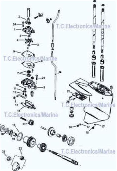 1996 Mercury 25 Hp Outboard Parts Diagram