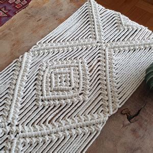 Digital Macrame Table Runner Pattern PR Instant Download Etsy