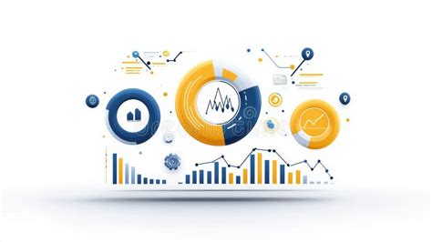 Data Visualization And Analysis Stock Illustration Illustration Of