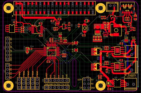 Question Proper Vias For Underneath Bga Part Printedcircuitboard