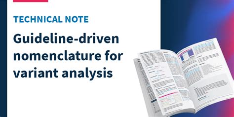 Alamut™ Visual Plus Technical Note Guideline Driven Nomenclature For