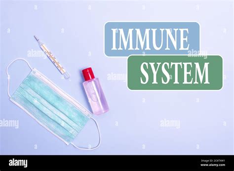 Writing Note Showing Immune System Business Concept For A Bodily