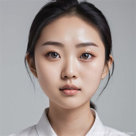 Fair Skinned Asian Portraiture Stable Diffusion Online