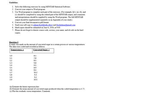 solved guideline solve the following exercises by using