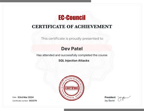dev patel on linkedin sql injection attacks