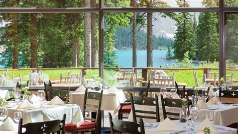 Moraine Lake Lodge Dining Room Restaurant Lake Louise Ab Opentable