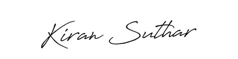 95 Kiran Suthar Name Signature Style Ideas First Class Autograph