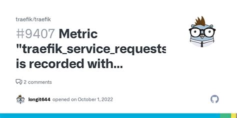 Metric Traefikservicerequeststotal Is Recorded With Code0