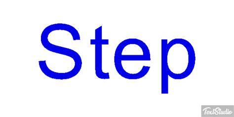 Step Word Animated  Logo Designs