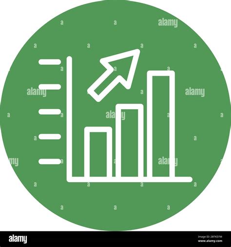 Statistics Bars Line Style Icon Stock Vector Image And Art Alamy