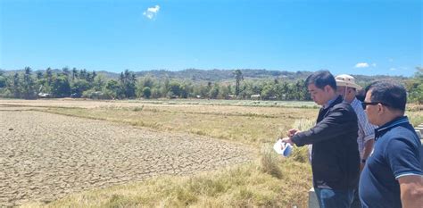 Opisyales Ng Da Binisita Ang Mga Sakahan Na Apektado Ng El Niño Sa