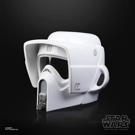 Star Wars The Black Series Scout Trooper Premium Electronic Helmet With