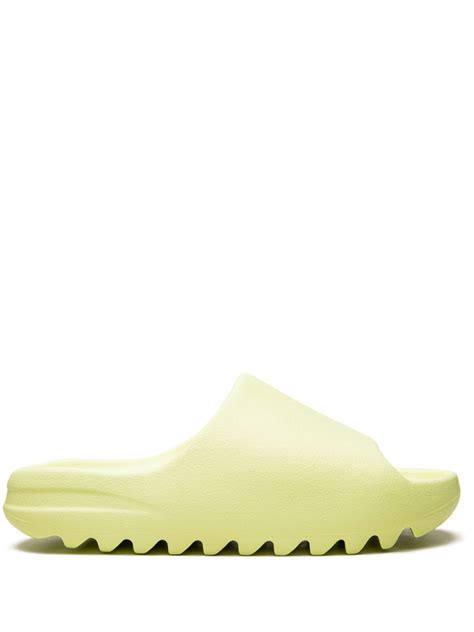 Adidas Yeezy Yeezy Slide Glow Green 2022 Sneakers Green Farfetch