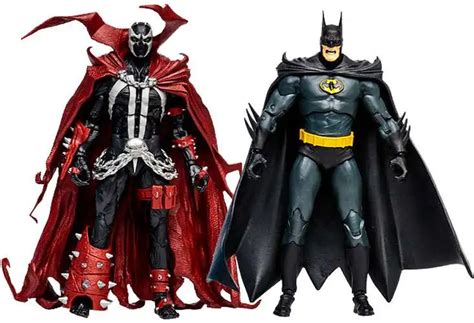 McFarlane Toys DC Batman Spawn 7 Action Figure 2 Pack Based On Comics