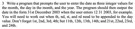 Solved 3 Write A Program That Prompts The User To Enter The