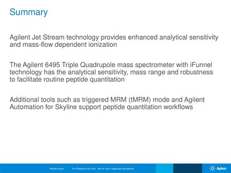 Presentation Title Jet Steam Proteomics With Automated Sample Prep For Presentation Title Jet Steam Proteomics With Automated Sample Prep For