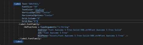 Font Awesome Bootstrap And Material Font Icons For Xamarinforms