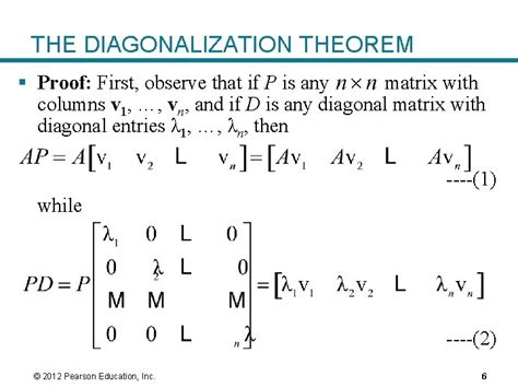 Eigenvalues And Eigenvectors Diagonalization